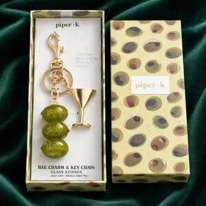 Piper K | Accessories | Piper K Key Chain Or Purse Charm Martini Glass ...